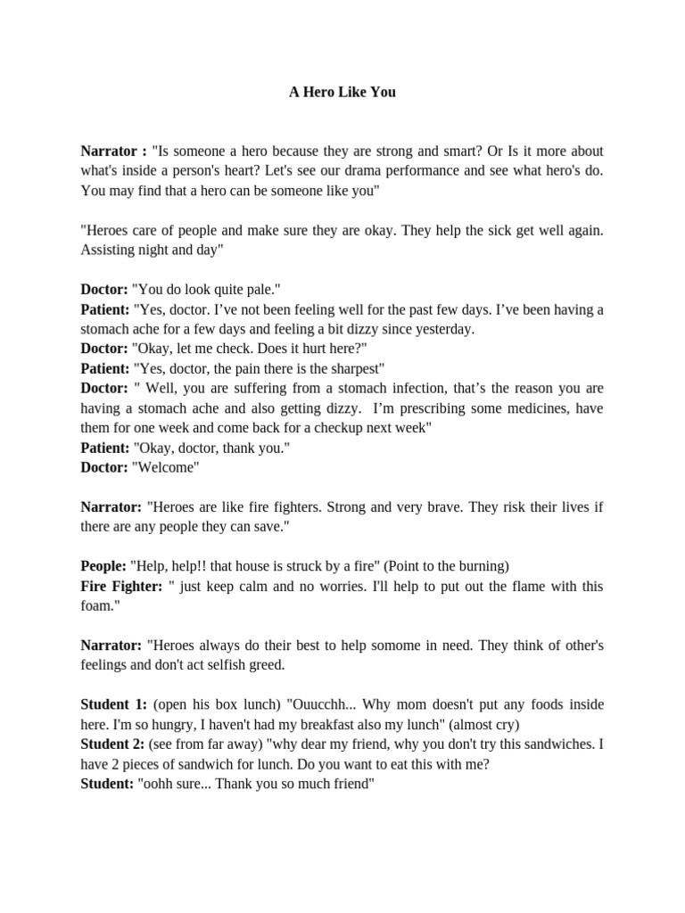 A Hero Like You-WPS Office | PDF
