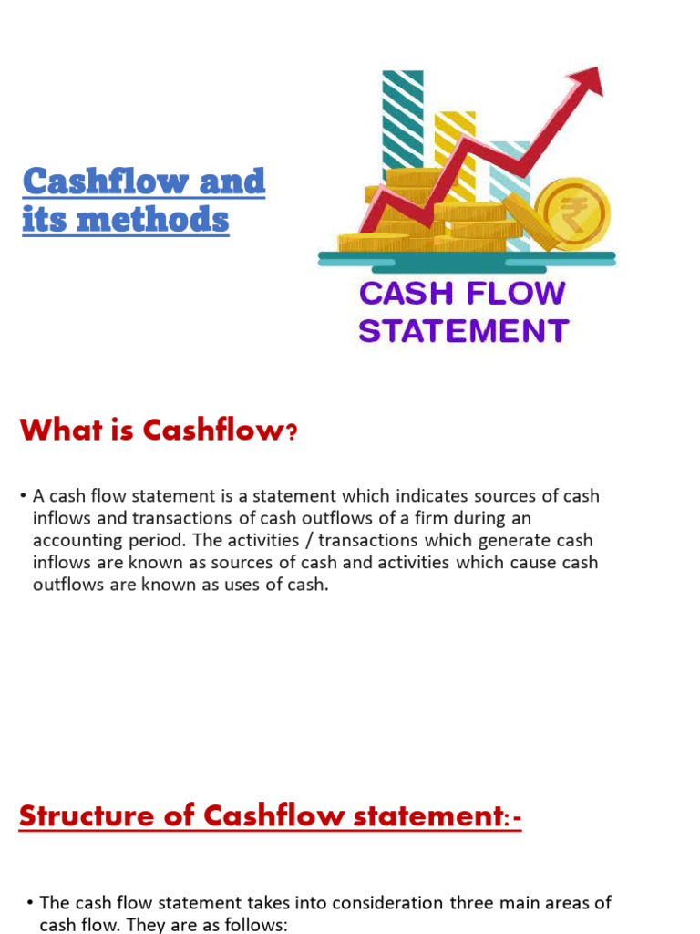 Cash Flow Statement and Its Methods | PDF | Cash Flow Statement | Expense