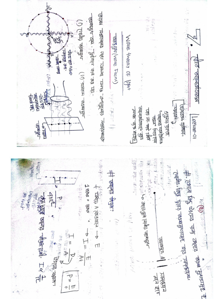 Physical Optics - Handnote | PDF