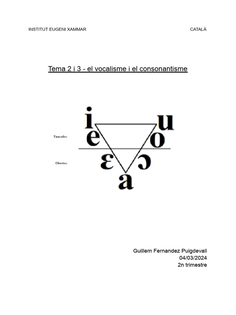 Portada I Index Tema 2-3 | PDF