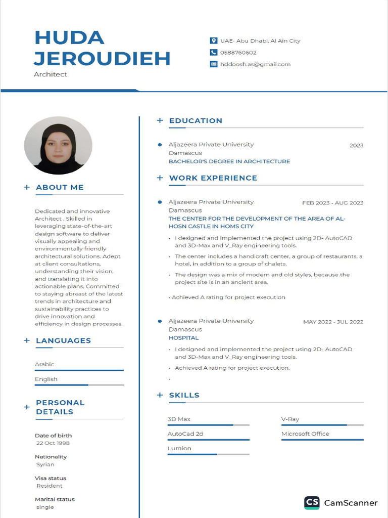 Huda CV | PDF