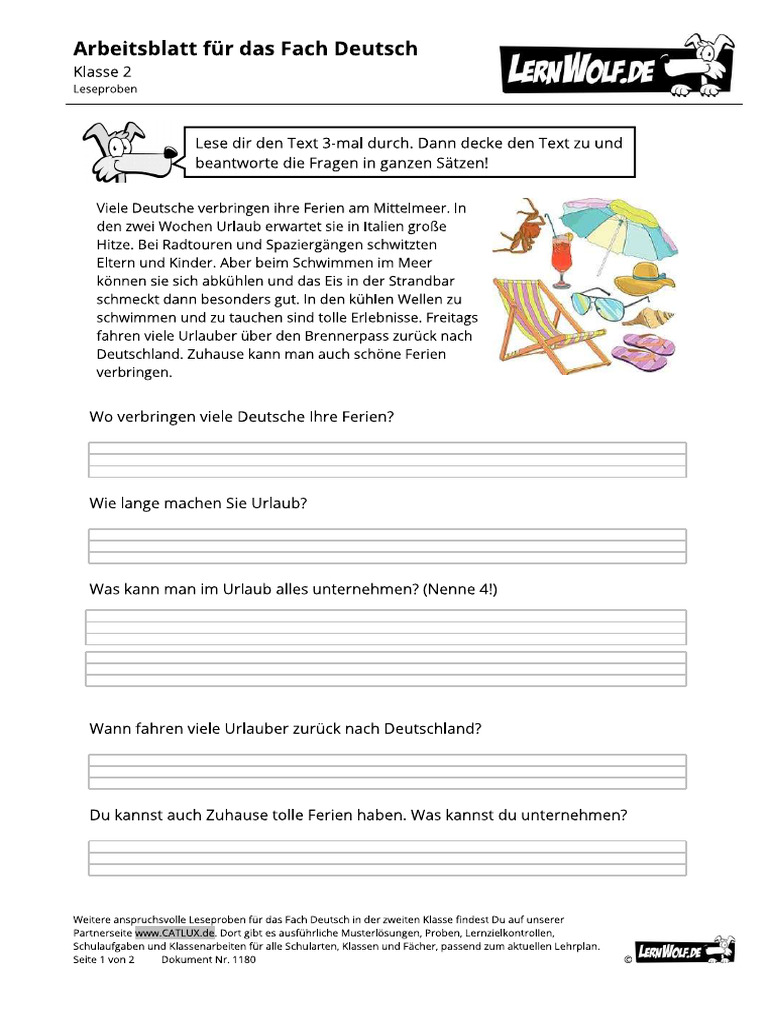 Feirien Am Mittelmeer | PDF