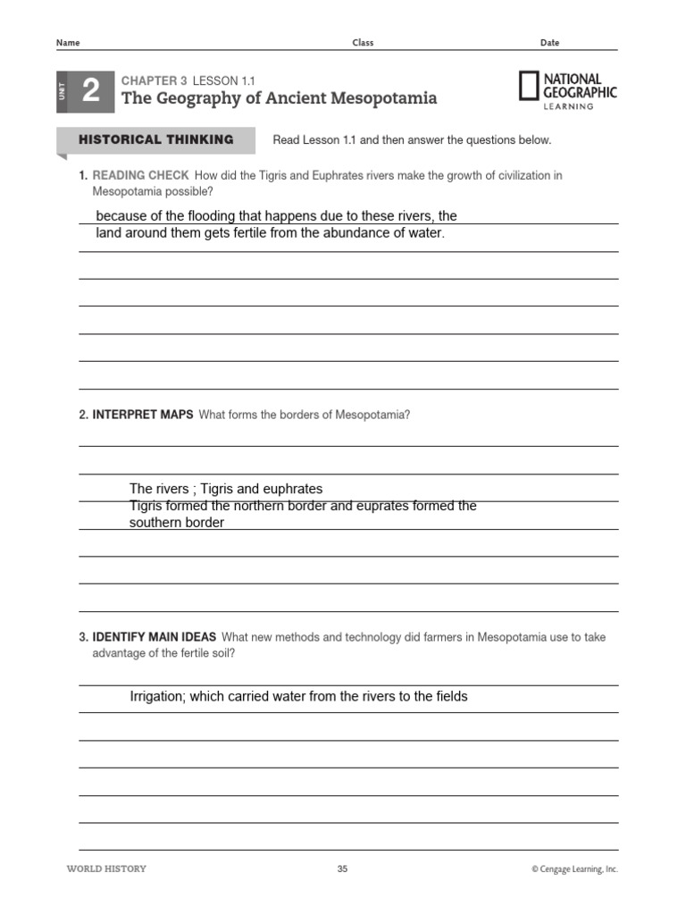 Chapter 3 1 1the Geography of Ancient Mesopotamia | PDF