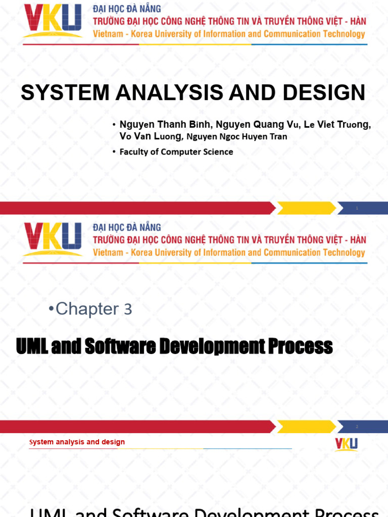 SAD - Ch3 - UML and Software Development Process | PDF | Agile Software Development | Software ...