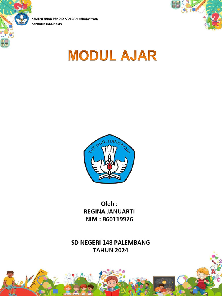 Sesi 1 (Praktek) Modul Ajar MTK Penjumlahan REGINA JANUARTI - Compressed | PDF