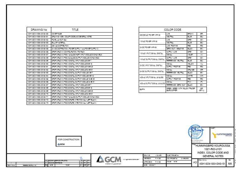 WSH1 GCM 1000 I DWG 151 - Aa | PDF | Computer Engineering | Electric Power