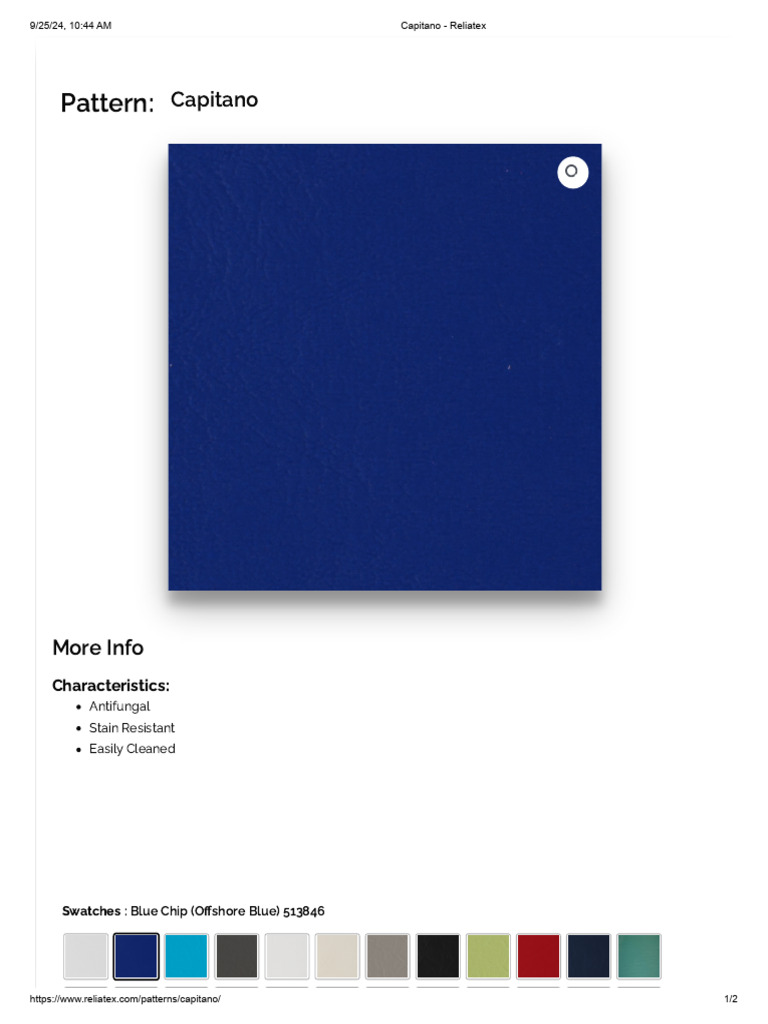 Capitano - Reliatex | PDF | Home & Garden