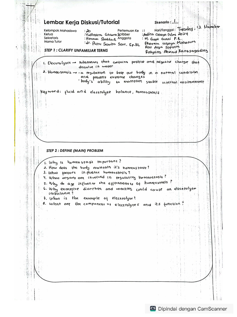 Skenario 1 Blok 3 | PDF