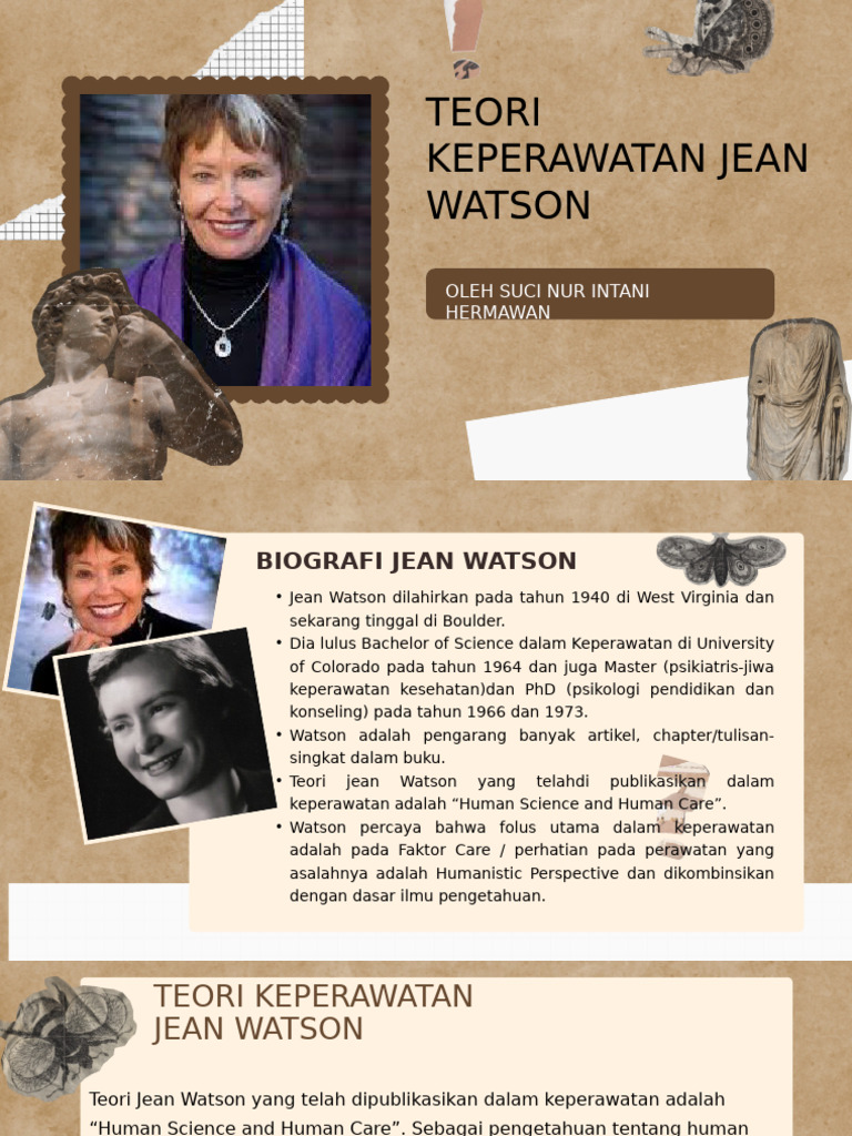 Teori Jean Watson | PDF | Pengembangan Diri | Kesehatan Holistik