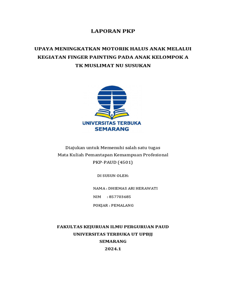 (Laporan PKP) Diskusi 5 | PDF