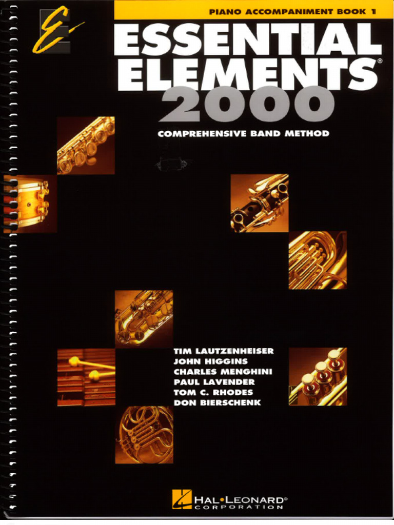 Essential Elements 2000 Piano Accompaniment Book 1 | PDF