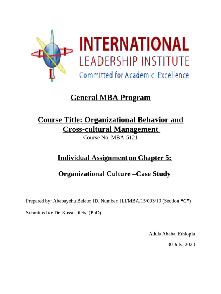 Assignment Chapter 5 Case Study | PDF | Safety | Employment