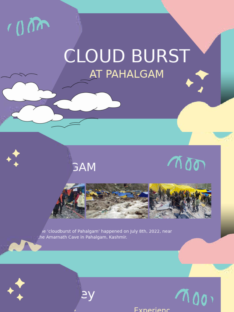 Cloud Burst Pdf Flood Rain