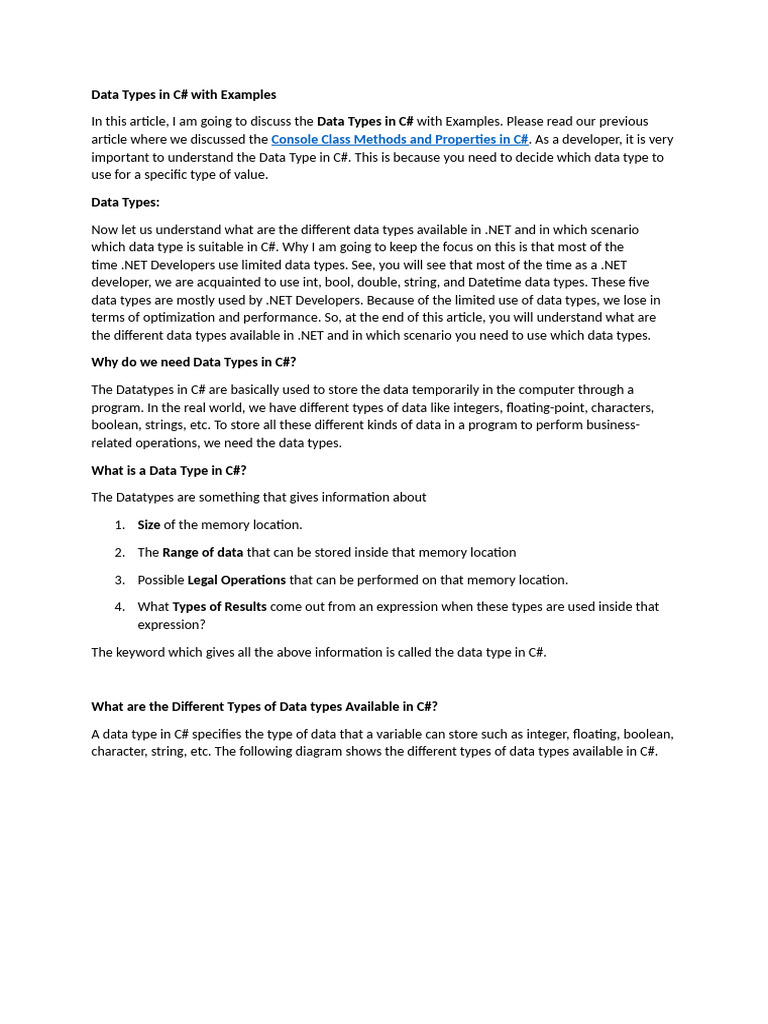 Datatype Notes | PDF | Data Type | String (Computer Science) Datatype Notes | PDF | Data Type | String (Computer Science)