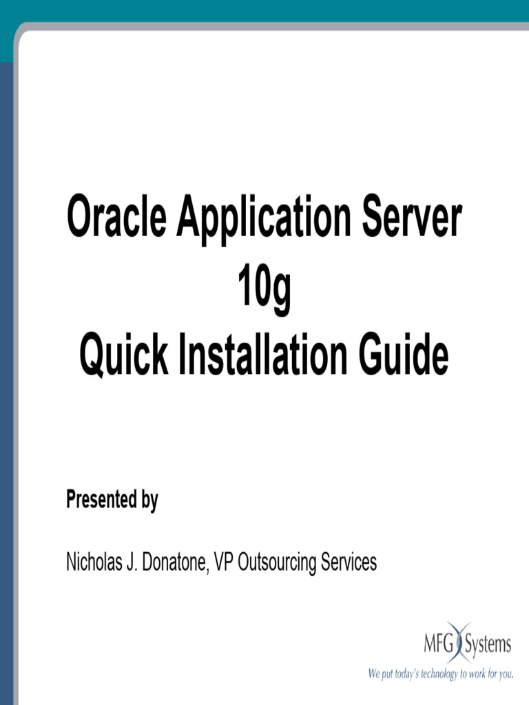 200409appsrv Demo | PDF | Installation (Computer Programs) | Operating System