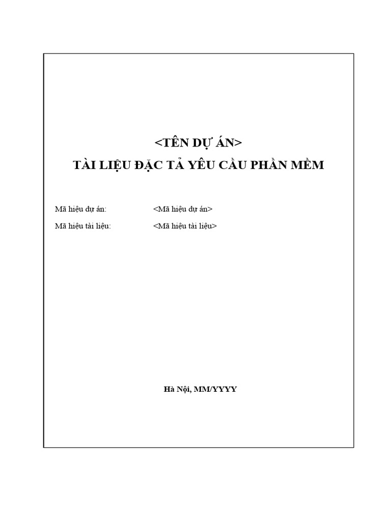 Srs Software Requirement System 1 2 3 Pdf