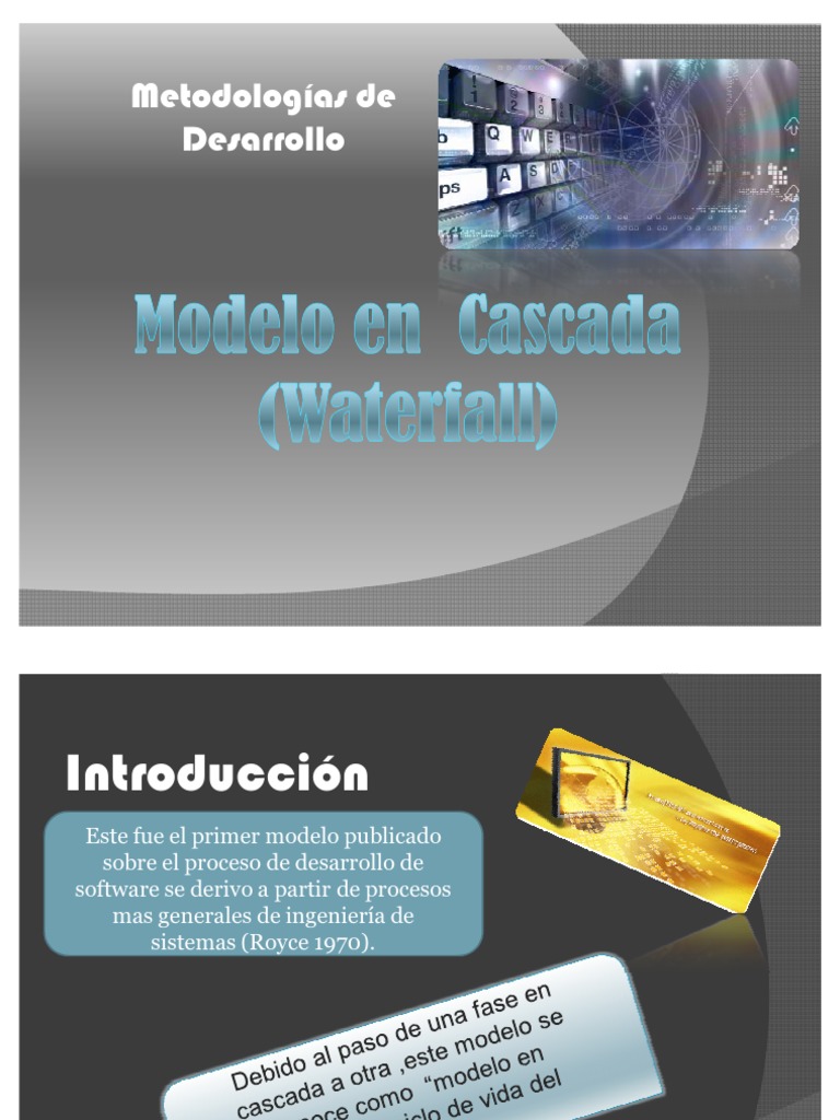 Modelo en Cascada Waterfall) | PDF