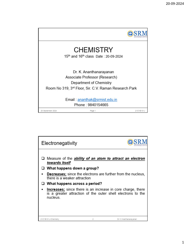 Lecture Handout - Classes 14-16 | PDF | Gibbs Free Energy | Entropy Lecture Handout - Classes 14-16 | PDF | Gibbs Free Energy | Entropy