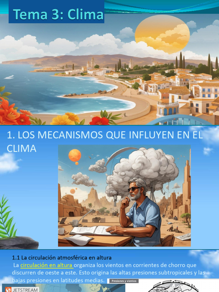 Tema 3 Clima | PDF | Clima | Clima oceánico