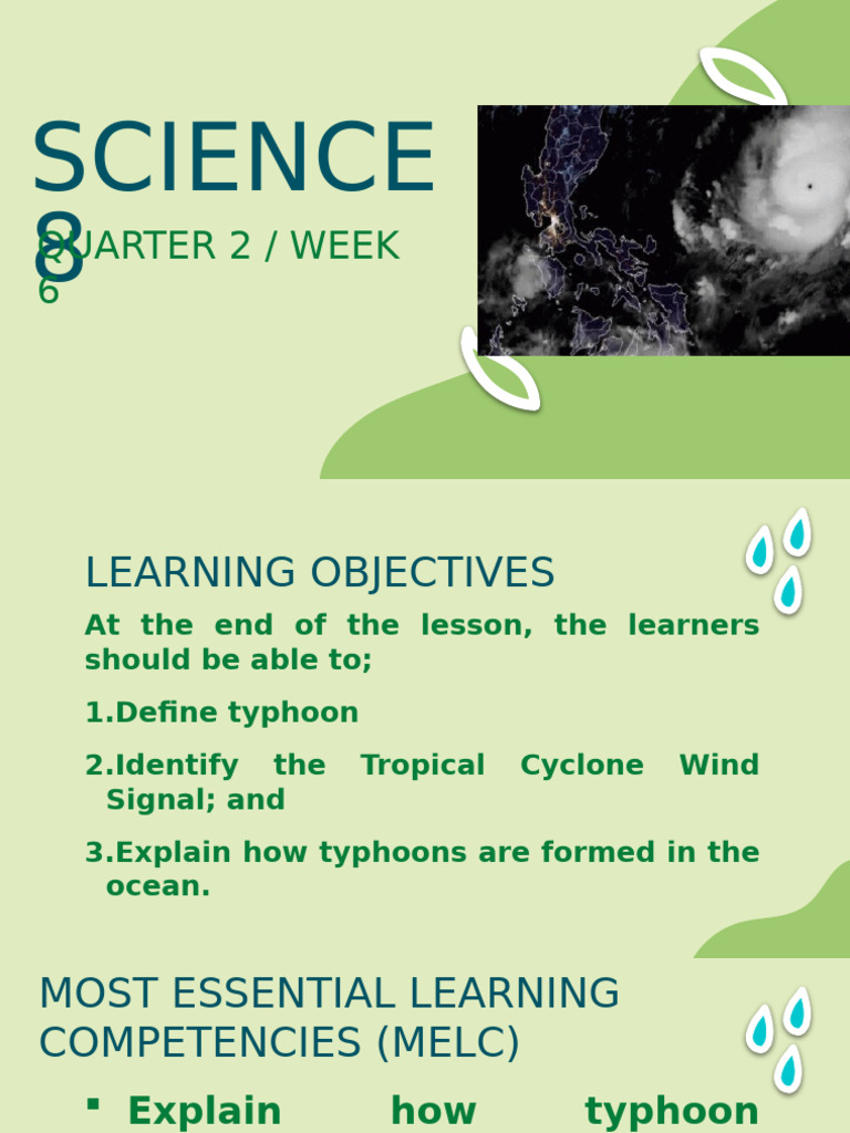 Week 6 Understanding Typhoons Part 1 | PDF | Tropical Cyclones | Eye ...