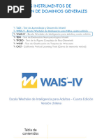 Manual WAIS IV Completo | PDF | Escala de inteligencia para adultos de ...