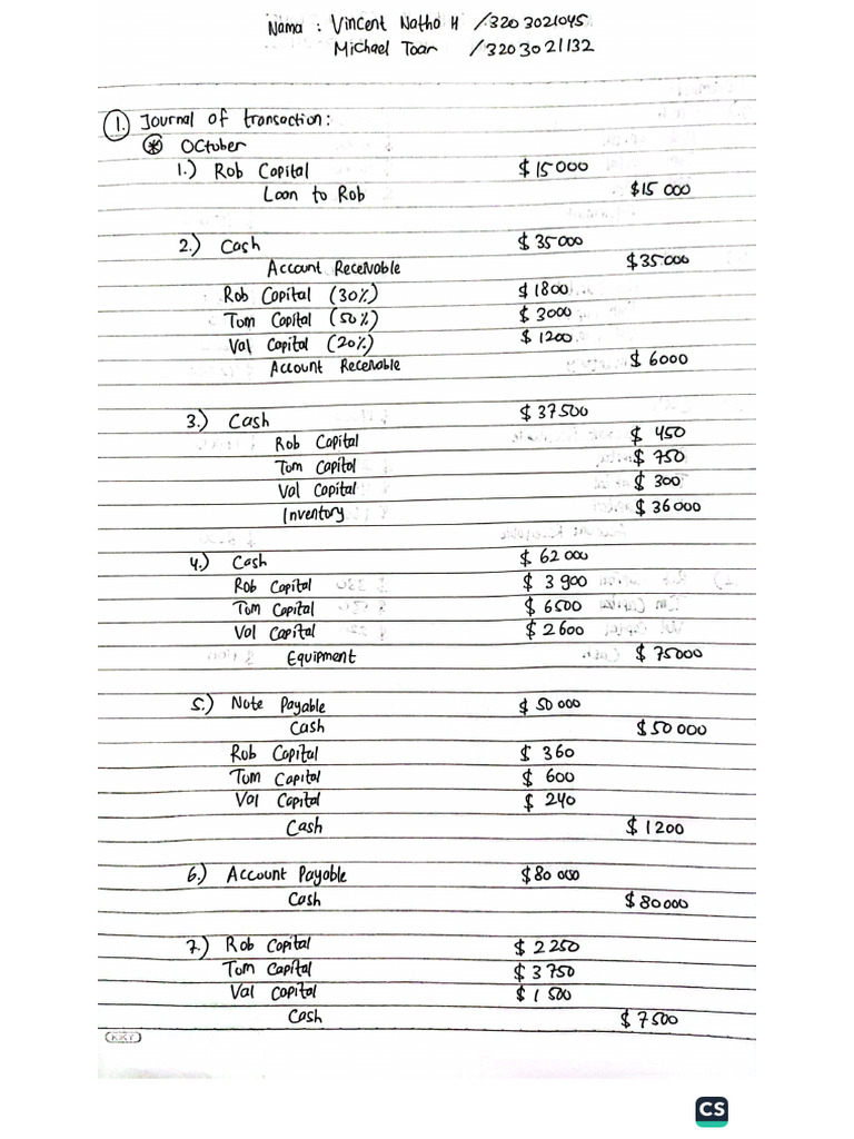 Tugas AKL 2 Week 3 - Vincent Natha Dan Michael Toar | PDF