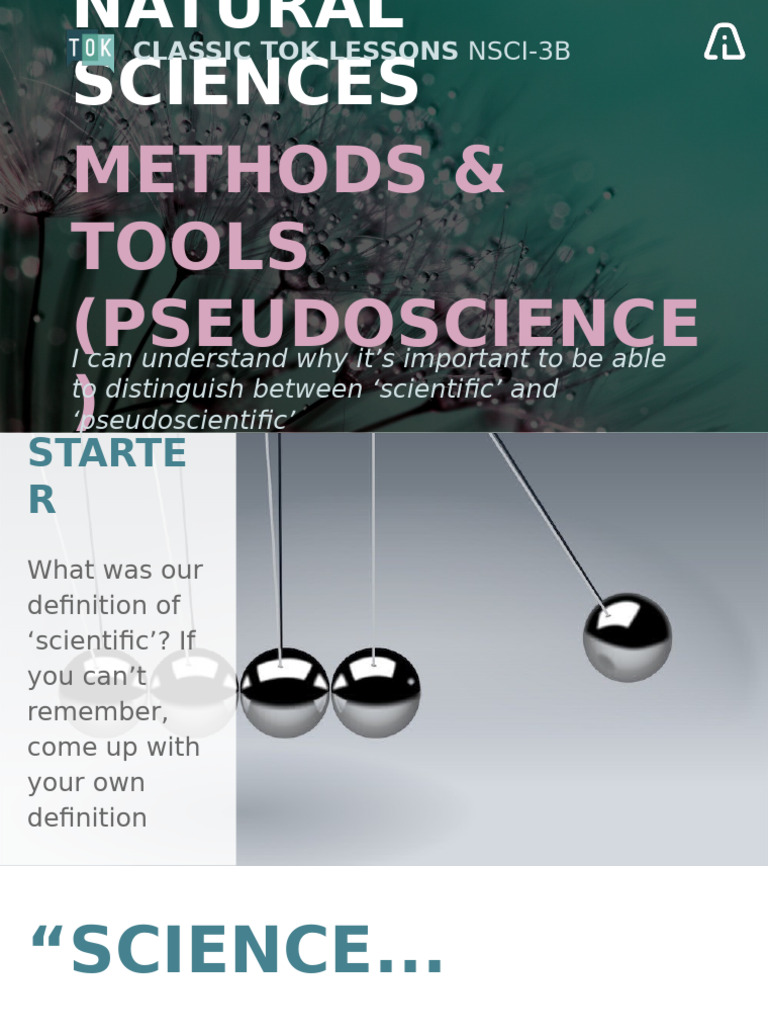 NSCI-3B Class Presentation | PDF | Pseudoscience | Cognition