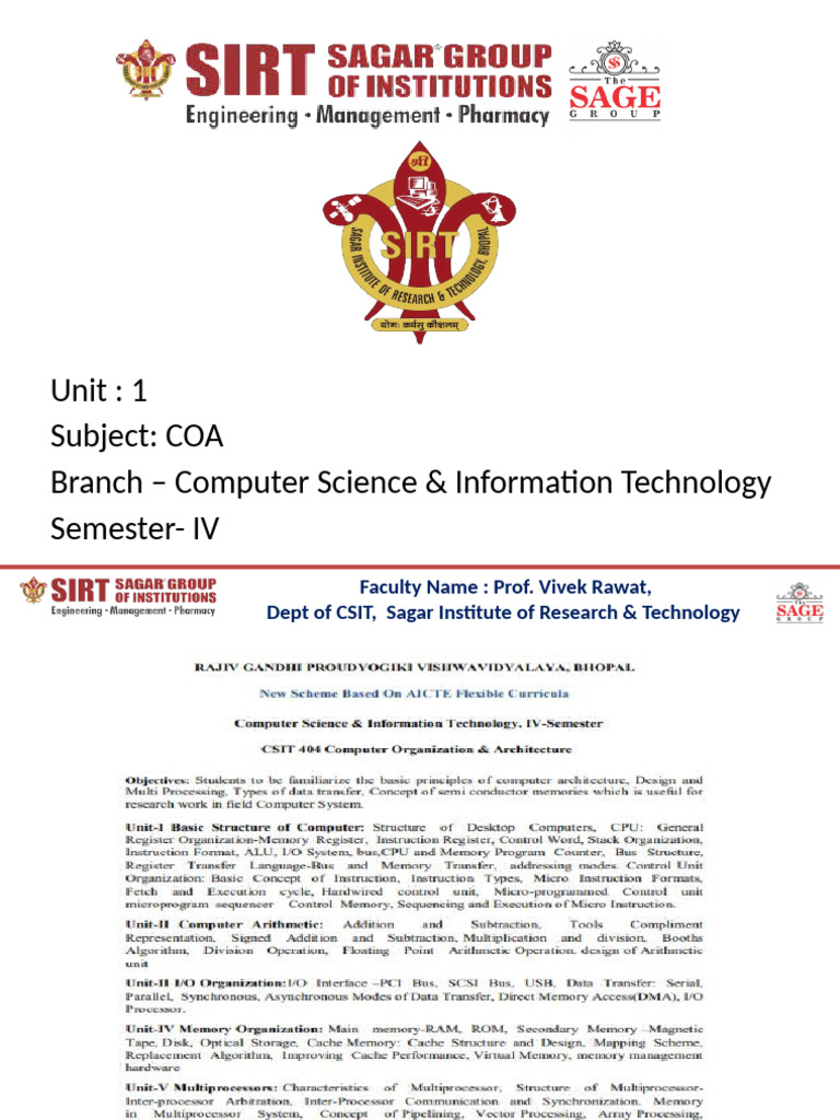 Unit 1. | PDF | Random Access Memory | Read Only Memory