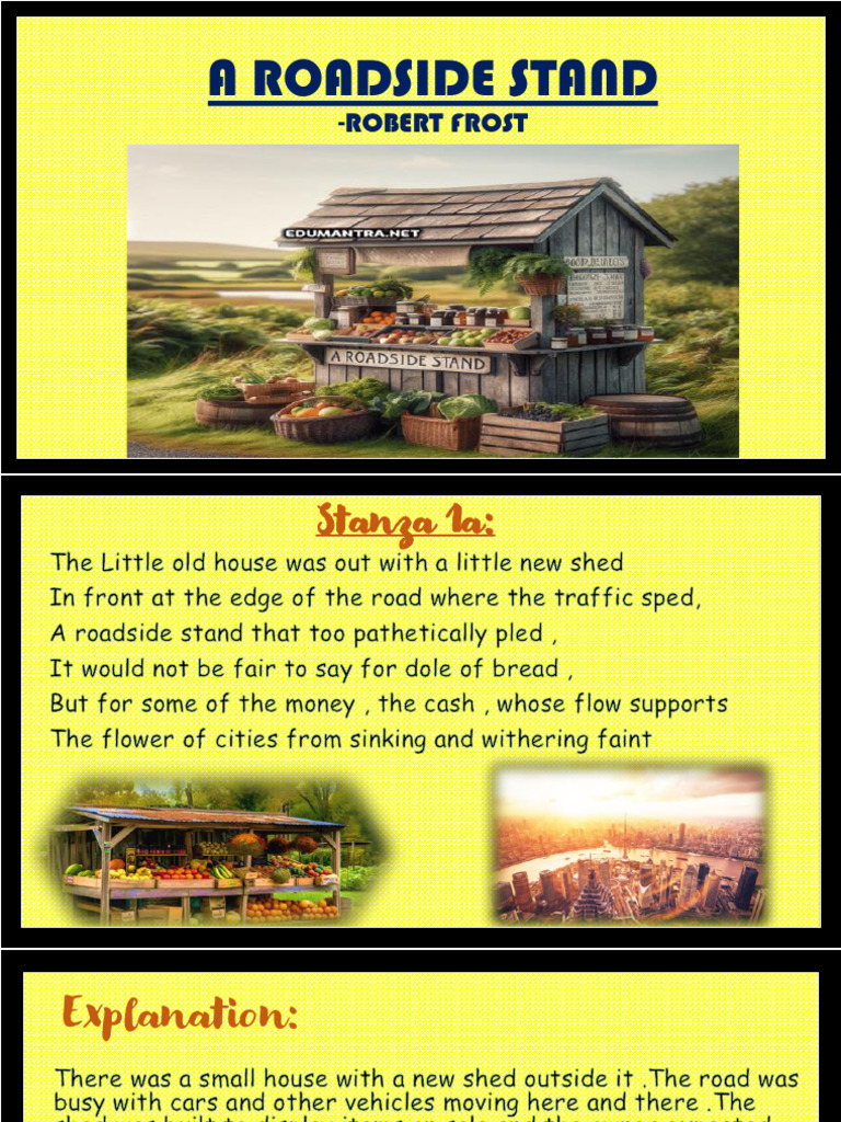 A Roadside Stand-2 | PDF