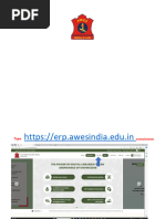 How To Pay Fees Online AWES ERP | PDF