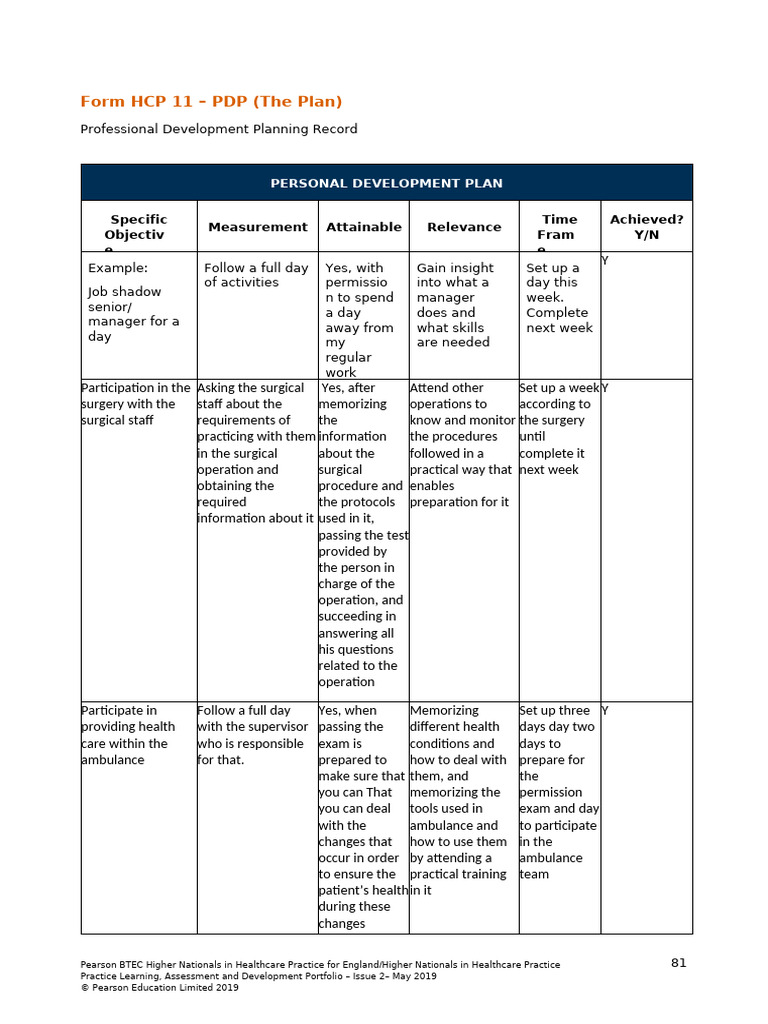 Form HCP 11 - PDP Ds. | PDF | Health Care | Surgery
