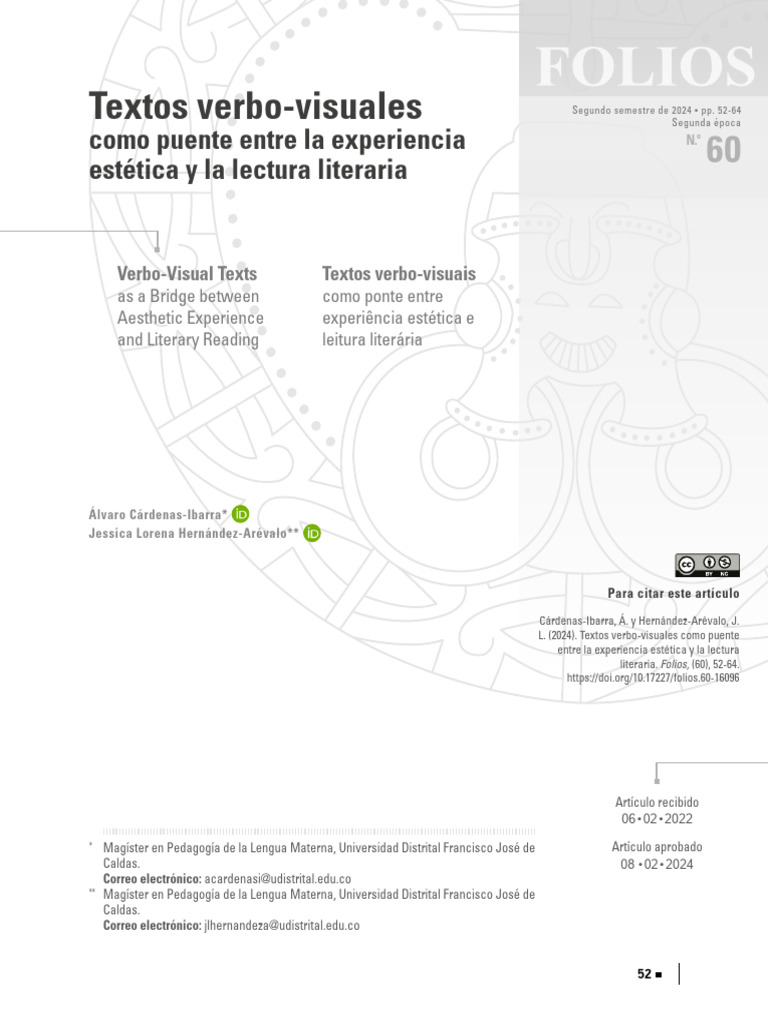 Textos Verbo-Visuales | PDF | Experiencia | Aprendizaje