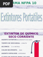 Cuando Lleva Collarin y Holograma El Extintor | PDF