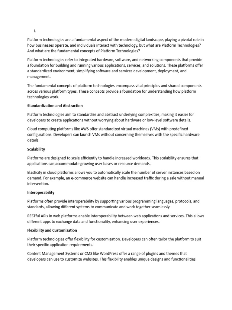 Module 1 Free Elective | PDF | Cloud Computing | Software As A Service