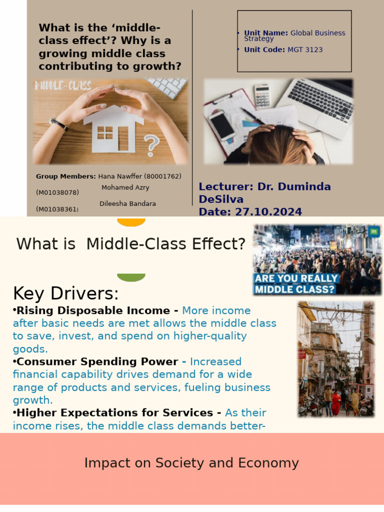 Mock Presentation | PDF | Consumption (Economics) | Economic Growth