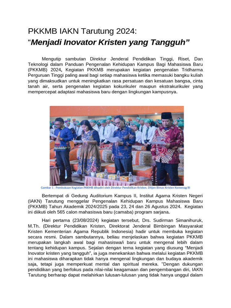 PKKMB 2024 | PDF | Politik | Ilmu Sosial