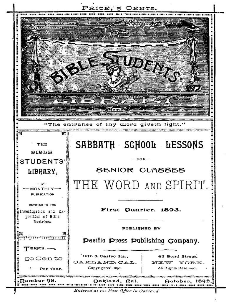 Bible Lessons on Word and Spirit | PDF | Jesus | New Testament
