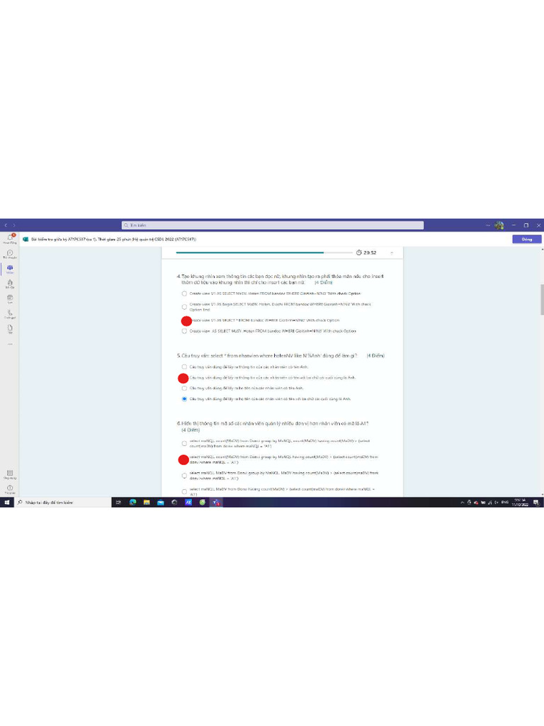 SQL Gi Kì Cô Vân x3 | PDF