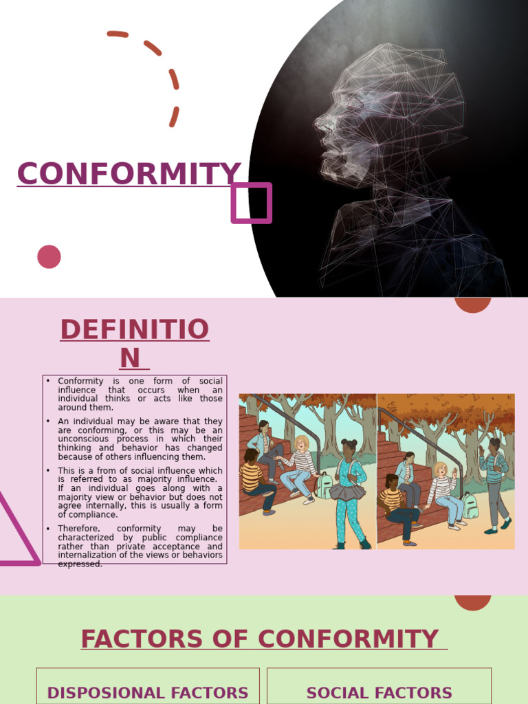 Conformity Presentation | PDF | Conformity | Experiment