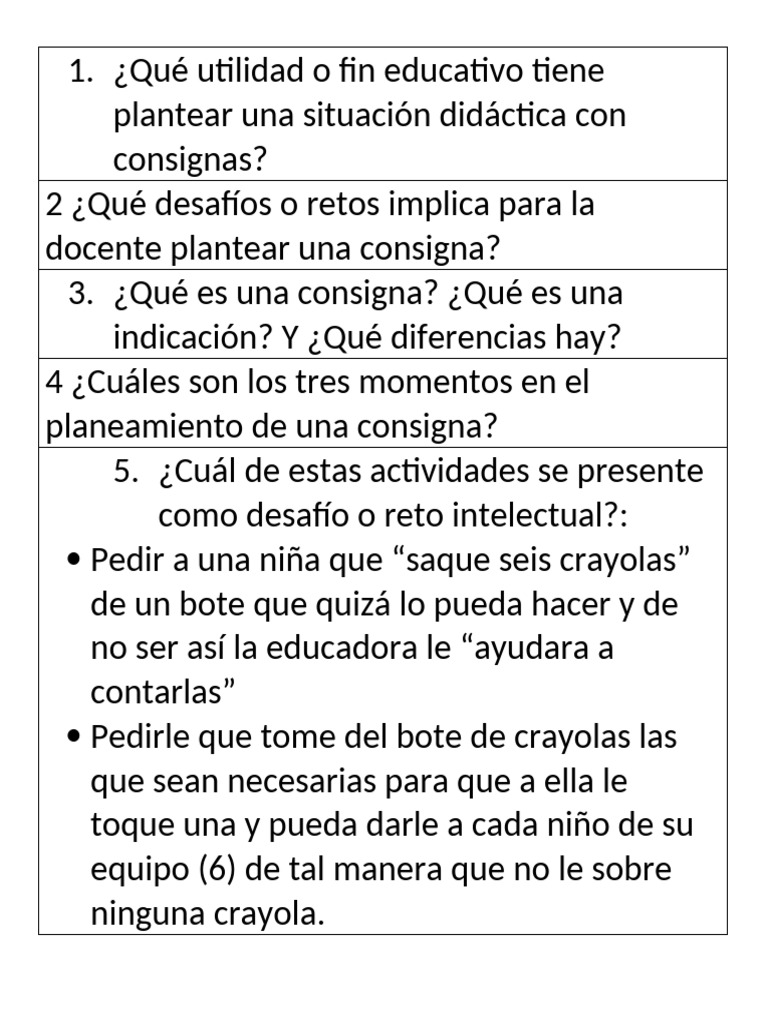 Consign As | PDF | Enseñando | Educación de la primera infancia