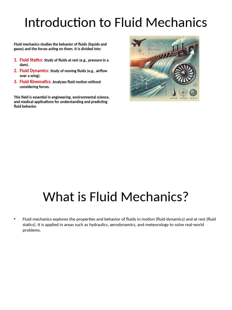 Fluid Mechanics: Principles and Applications | PDF | Fluid Mechanics ...