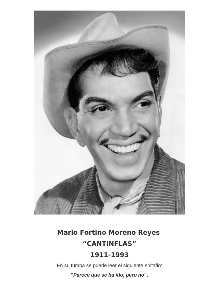 Biografía de Mario Moreno "Cantinflas" | PDF | Clásicos