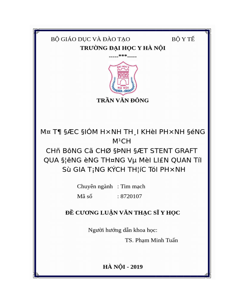 M T Æc Ióm H×NH TH I Khèi PH×NH Éng M CH CHÑ Bông Cã Chø ÞNH Æt Stent ...