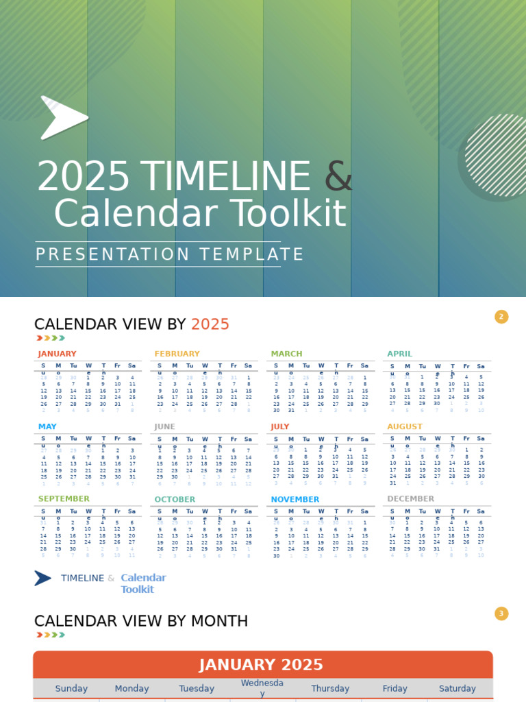 2025 Calendar Toolkit Overview | PDF