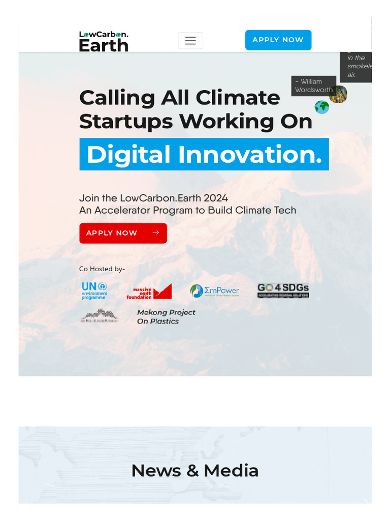 @low Carbon Earth | PDF | Startup Company | Small Business & Entrepreneurs