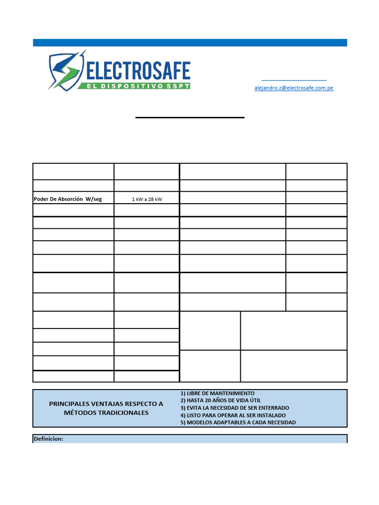 3j Ficha Técnica Telecom 2 5g + v7 | PDF | Conductor electrico ...