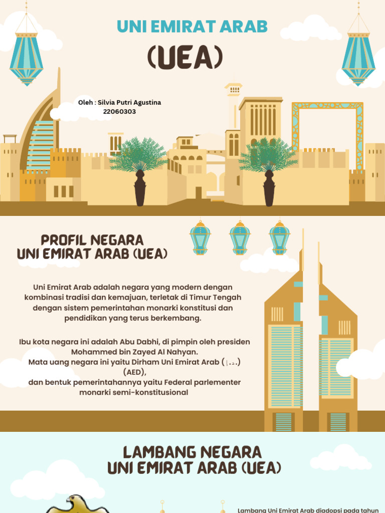 Profil Negara Uni Emirat Arab | PDF | Perjalanan