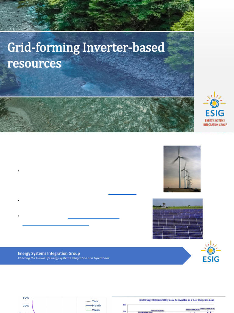 WECC Workshop Introduction Grid Forming Inverter Based Resources Debbie Lew | PDF | Electrical ...