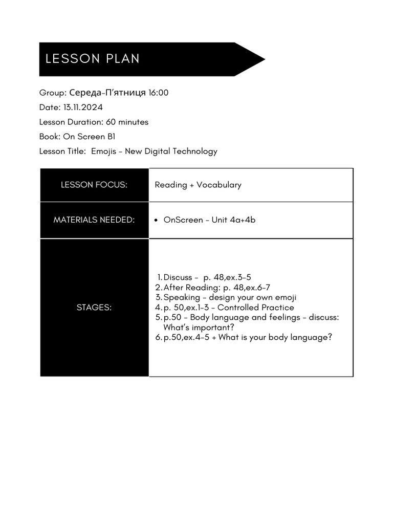 Lesson Plans on Digital Communication | PDF | Semiotics | Linguistic ...