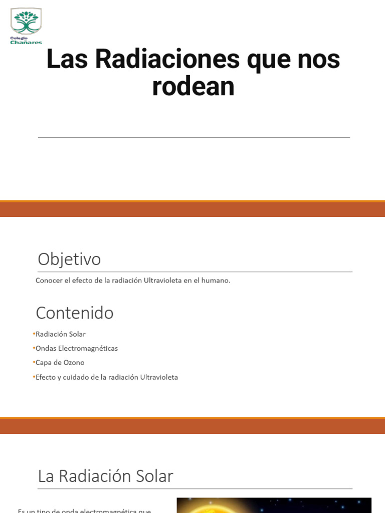 Efectos de la Radiación Ultravioleta | PDF | Radiación electromagnética ...